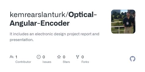Github Kemrearslanturkoptical Angular Encoder It Includes An