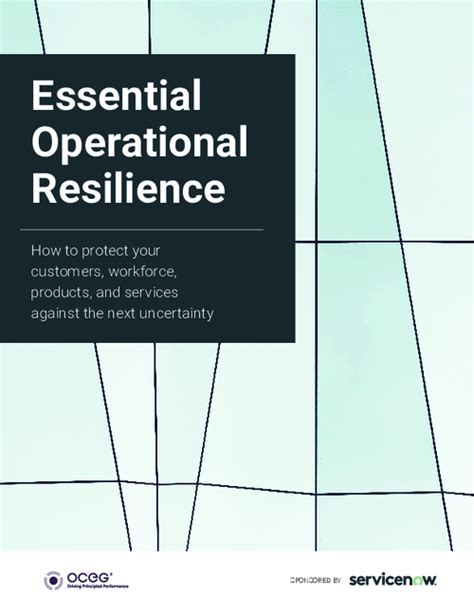 Essential Operational Resilience Bankinfosecurity