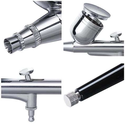 130 색칠 스프레이 페인트 펜 잉크젯 문신 펜 에어 브러시 펜 모델 실버 테일 05mm 구경