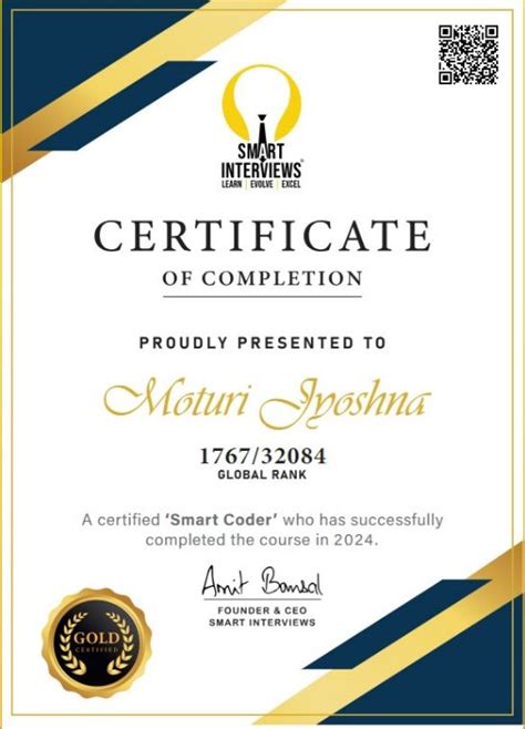 moturi jyoshna on linkedin datastructures coding
