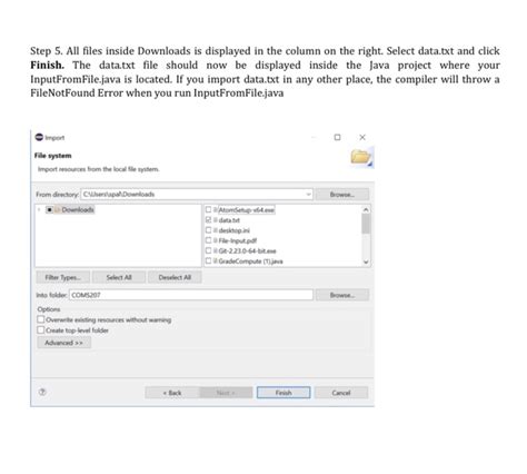 Solved The Second To Last Pic Is The Necessary Java File And