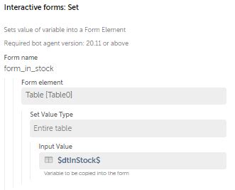 Passing Excel Data From Task To AARI Form Community
