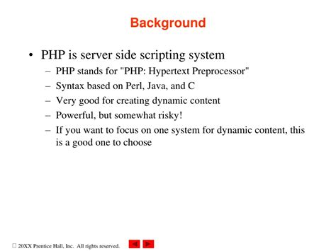 Ppt Php Essentials History Parsing Variables Functions Powerpoint