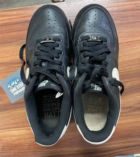 Nike Air Force One 82 Black On Carousell