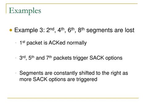 Ppt Tcp Selective Acknowledgement Options Powerpoint Presentation Free Download Id9224442