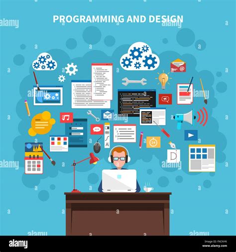 Programming Concept Illustration Stock Vector Image And Art Alamy