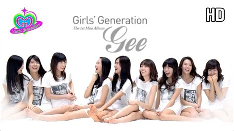 Mv 소녀시대 Gee 가사 13lyrics Youtube