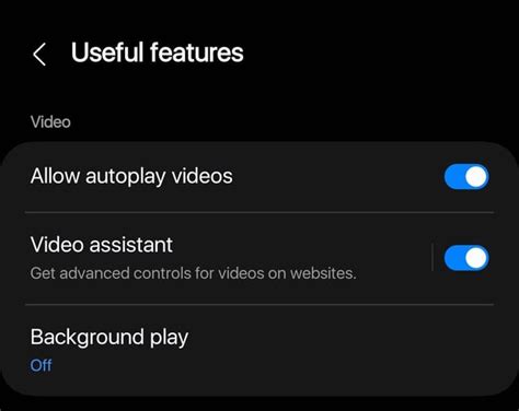 New Toggle Design In One Ui 6 And New Samsung Internet Beta Feature Background Play R Oneui