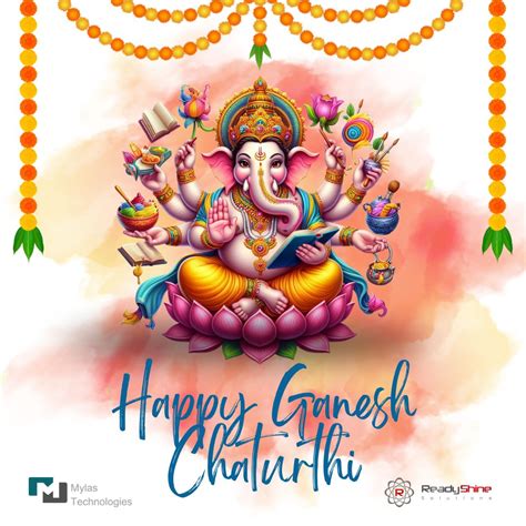 Mylas Technologies On Linkedin Ganeshchaturthi Festivalofbeginnings Divineblessings