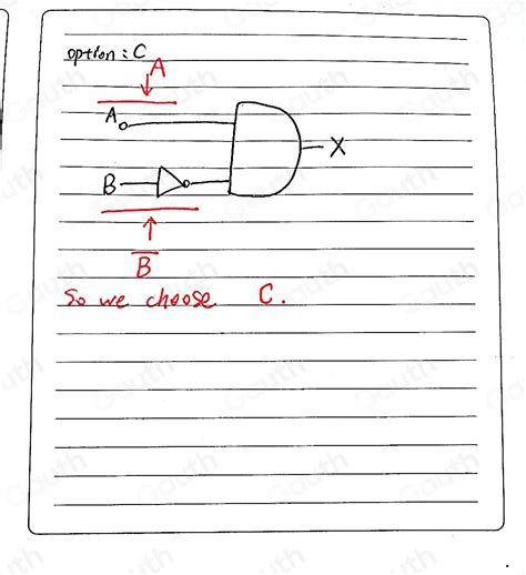 solved select the correct expression that shows a simpler diagram
