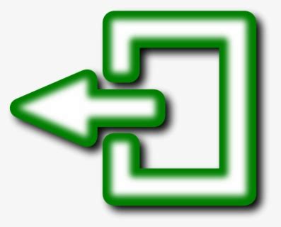 Exit Icon Clip Art Download Exit Button Png Green Free Transparent Clipart ClipartKey