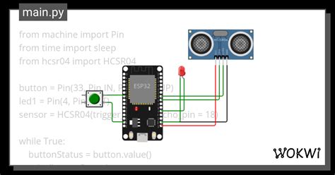 đèn Nút Cảm Biến Wokwi Esp32 Stm32 Arduino Simulator
