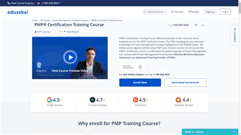 edureka pmp review pros and cons of training course 2024 pm4growth