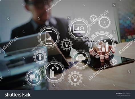 Smart Factory Industry Connected Production Stock Photo Shutterstock
