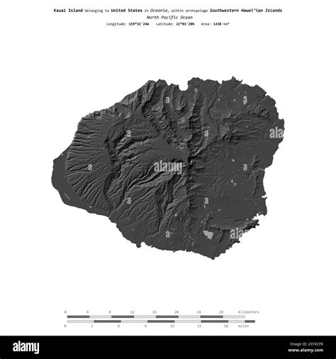 Kauai Outline Map Cut Out Stock Images And Pictures Alamy