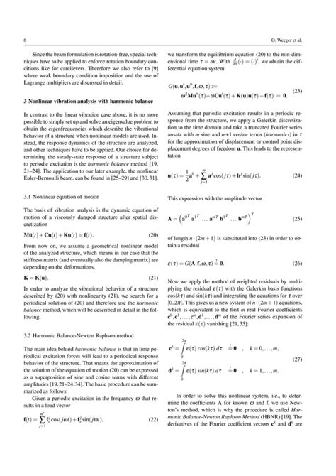Isogeometricanalysisofnonlineareuler Bernoullibeamvibrationspdf