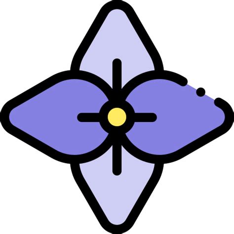 Hydrangea Detailed Rounded Lineal Color Icon Hydrangea Detailed Rounded Lineal Color Icon