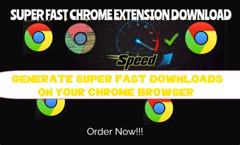 Provide super fast downloads for google chrome extension by Coraculvermirab | Fiverr