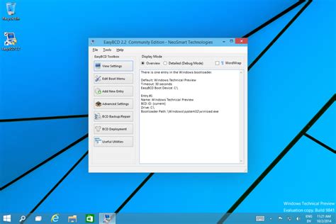 EasyBCD 2 2 On Windows 10 The NeoSmart Files