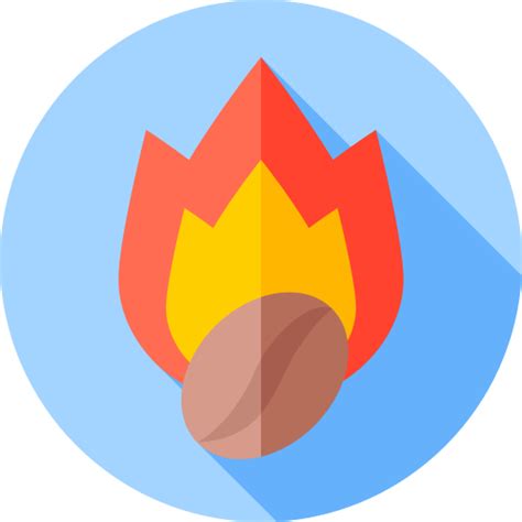 Icono De Asado Flat Circular Flat