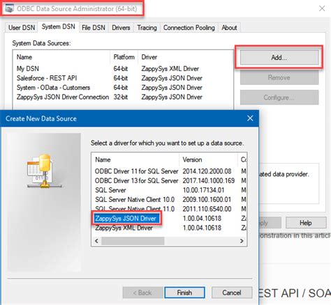 How To Call Salesforce REST API Via ODBC Driver ZappySys Blog