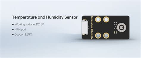 Temperature And Humidity Sensor Hiwonder Robot Sensor Compatible With