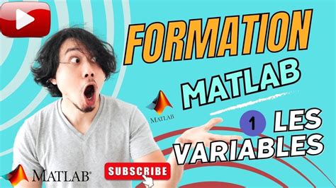formation matlab 1 les variables youtube