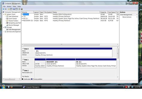 How To Open Disk Management Windows 10 8 7 Vista Xp