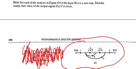 solved d3 4 for cach of the systems in figure d3 4 the input