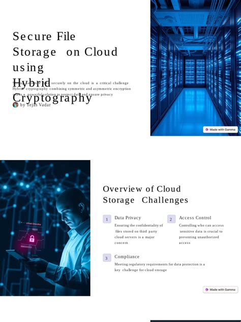 Secure File Storage On Cloud Using Hybrid Cryptography Pdf Public