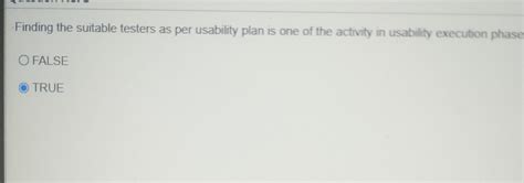 solved finding the suitable testers as per usability plan is