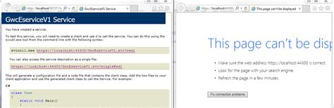C Enabling Browsing On Localhost Wcf Azure Cloud Service Stack Overflow