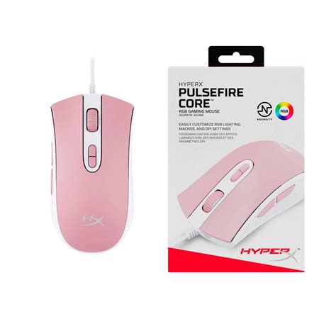 Hyperx Pulsefire Core Pink Tech Titan
