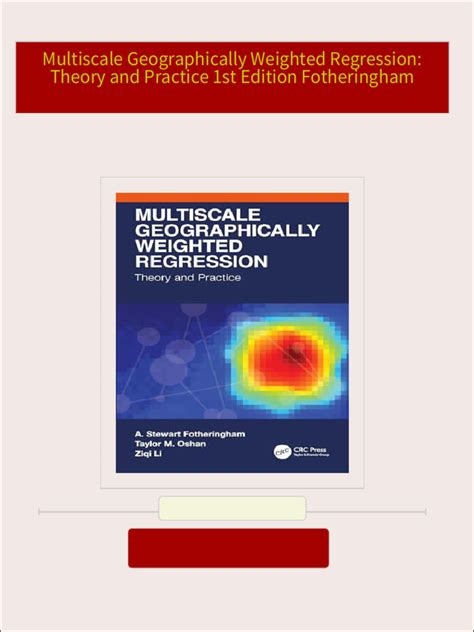 Download Multiscale Geographically Weighted Regression Theory And