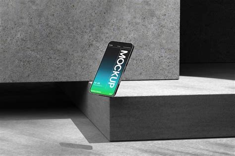 Premium PSD Mobile Mockup With Editable Smartobject