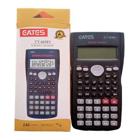 scientific calculator 240 functions 2 line display daraz pk