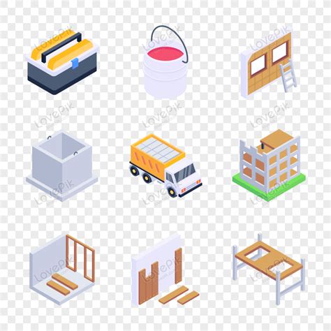 건설 장비 및 개조 아이콘 Png 일러스트 무료 다운로드 Lovepik