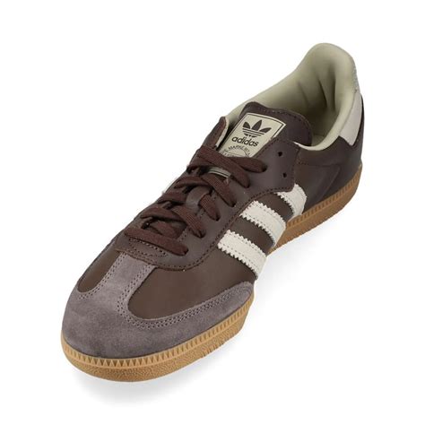 Adidas Originals Samba Og Brownputty Greygold Metallic
