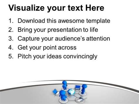 3d People Networking Communication Powerpoint Templates Ppt Backgrounds