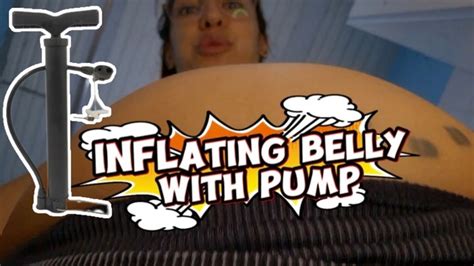 Inflating My Belly With An Air Pump Alessiialove Clips4sale