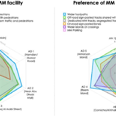 usage and preferences of improvements in micro mobility infrastructural