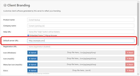 Appendix Comet Documentation