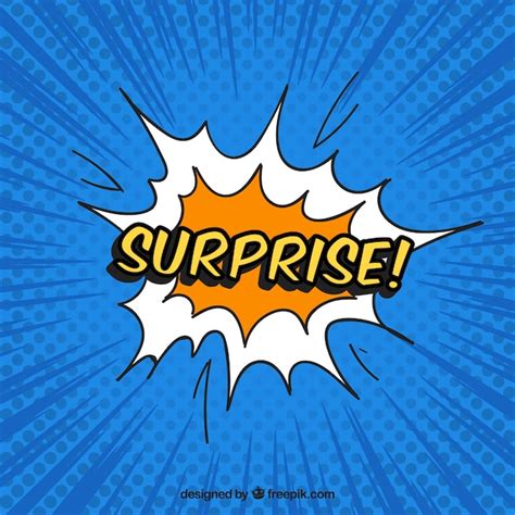 Surprise Word Clipart Right