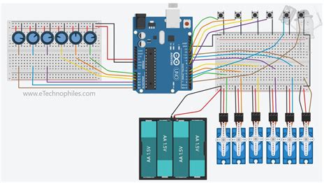 Channel Servo Tester Using Arduino Nano