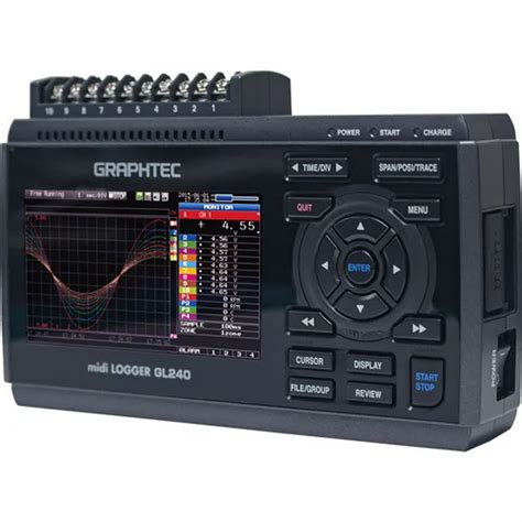 Graphtec Data Logger Midi Logger Gl260 At ₹ 97500 Piece Temperature Data Logger In New Delhi