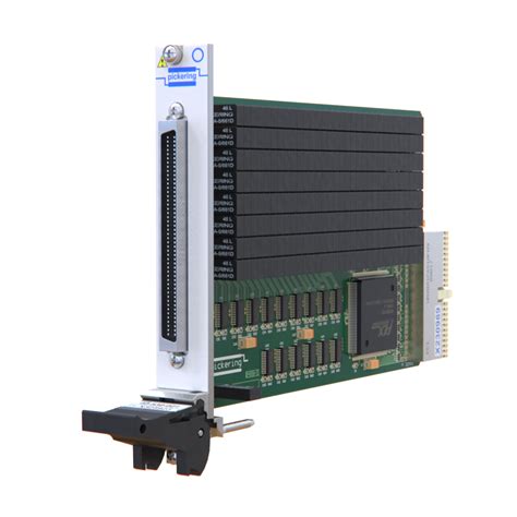Pxi High Density Switch Matrix Modules Pickering Interfaces