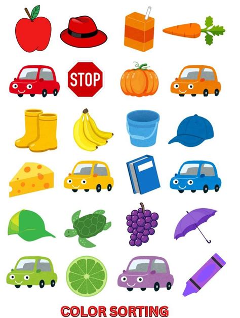 Classroom Color Sorting Jars Color Matching Activity Instant