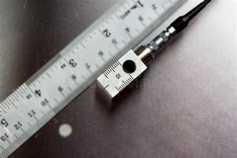 Calibration Outside Micrometer With Gage Block Stock Image Image Of Control Perfection 39131813