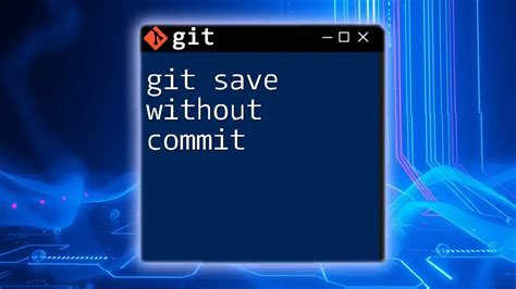 Git Merge Without Commit A Quick Guide