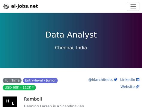 Hiring Data Analyst In Chennai India Raimljobs